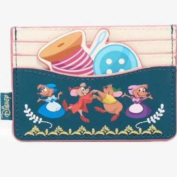 Loungefly | Bags | Loungeflydisney Cinderella Storybook Mice Sewing ...